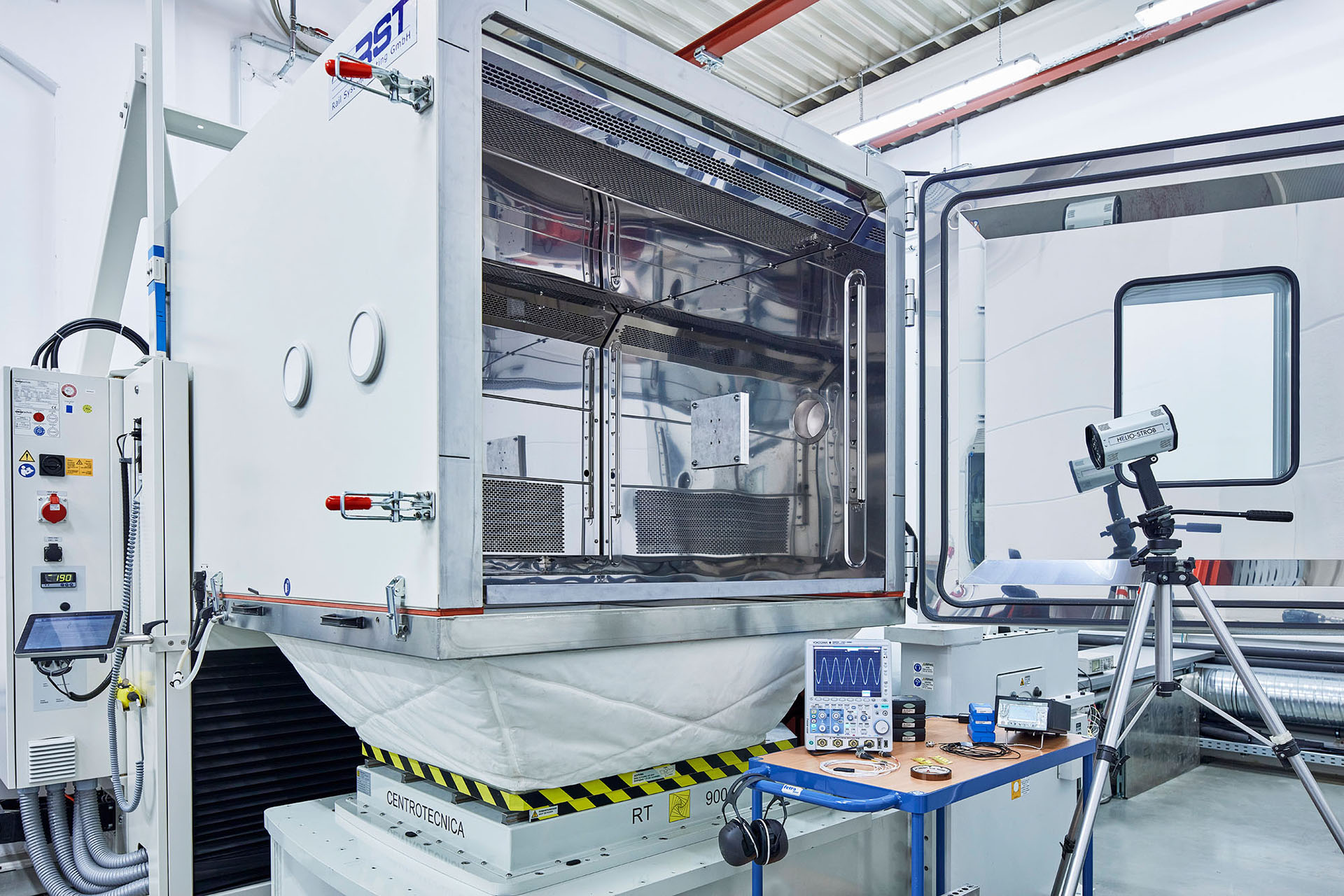 Mechanical-dynamic tests - RST LABS - Rail System Testing GmbH