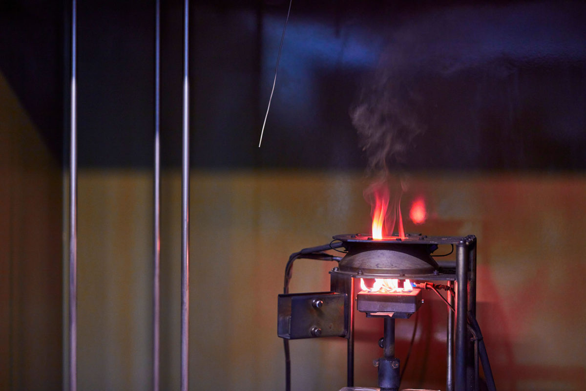 Fire laboratory - RST LABS - Rail System Testing GmbH