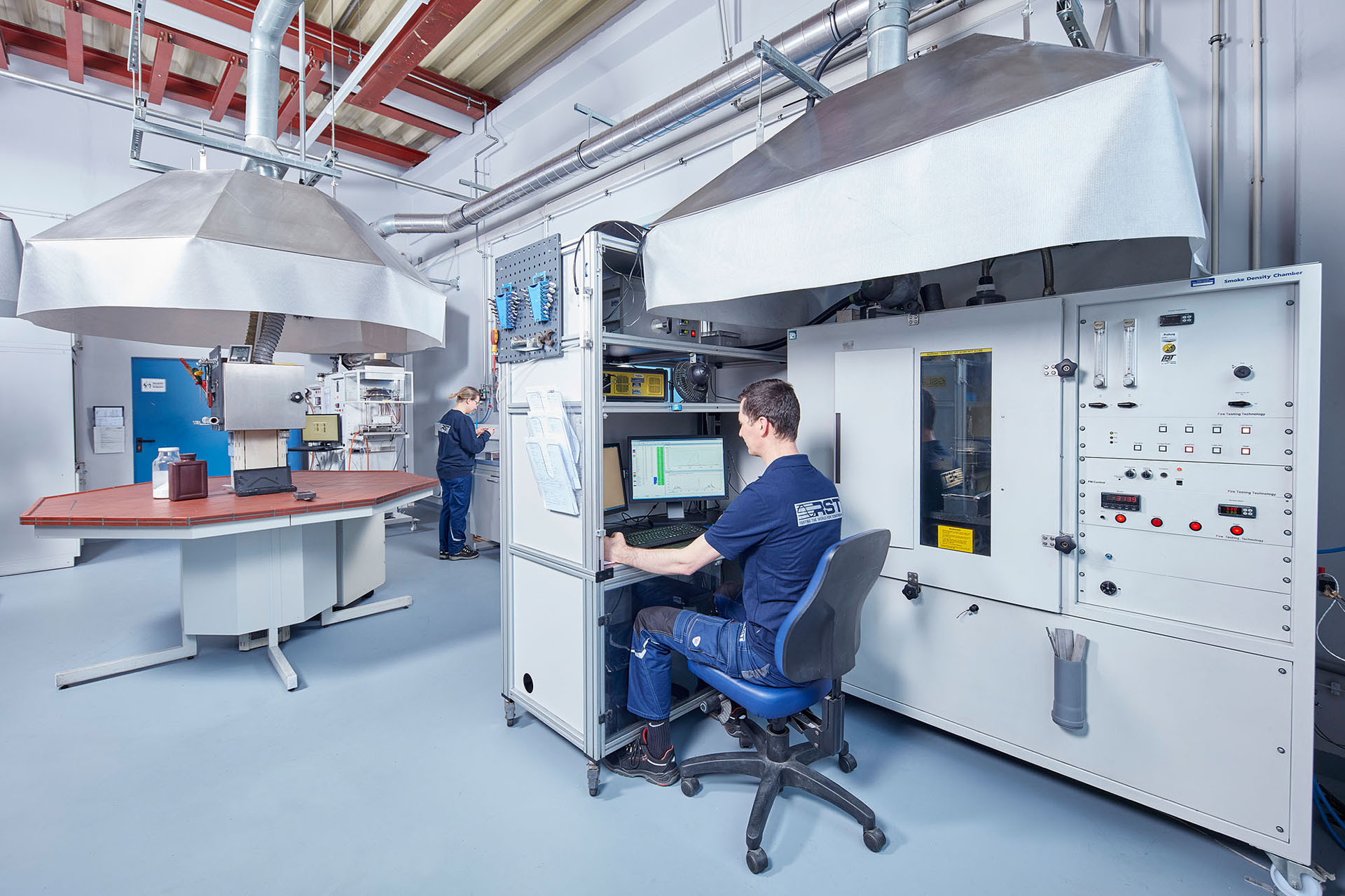 Fire laboratory - RST LABS - Rail System Testing GmbH