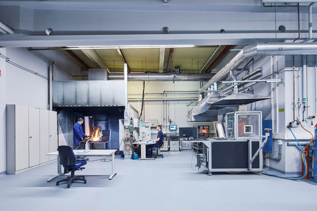Fire laboratory - RST LABS - Rail System Testing GmbH