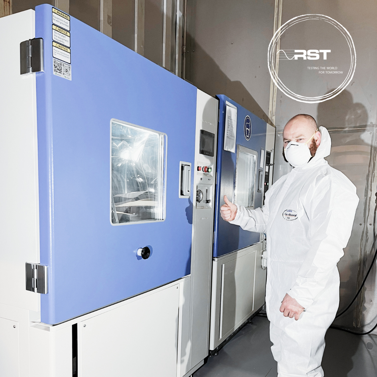 Beitrag Neue zusätzliche Staubkammer in Betrieb genommen - RST LABS ...